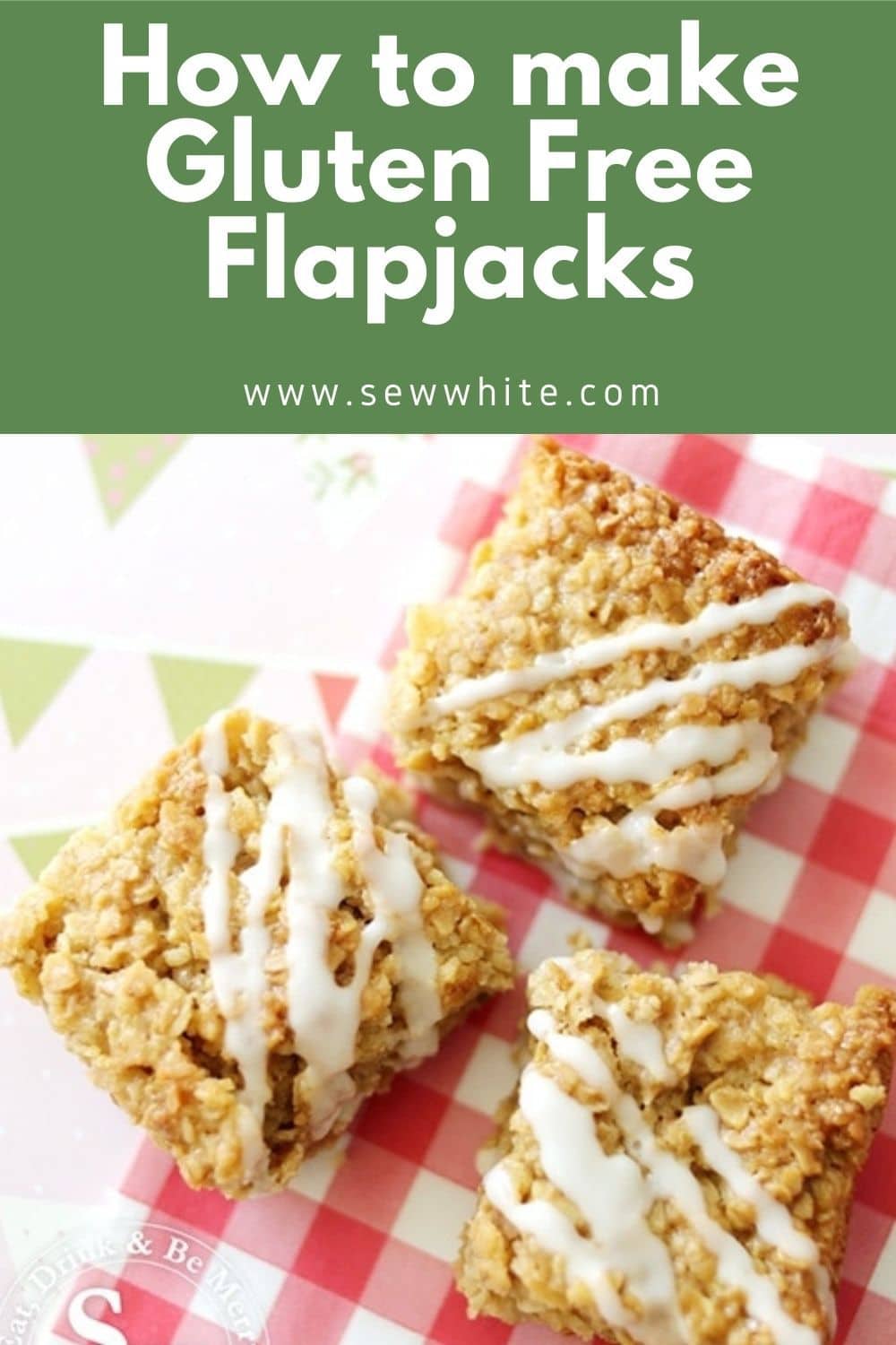 Lemon Ginger Flapjacks Recipe for the Royal Wedding - Gluten Free
