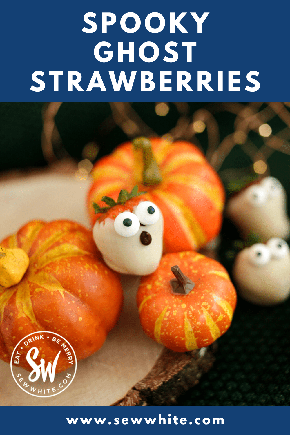 Ghost Strawberries - Sew White