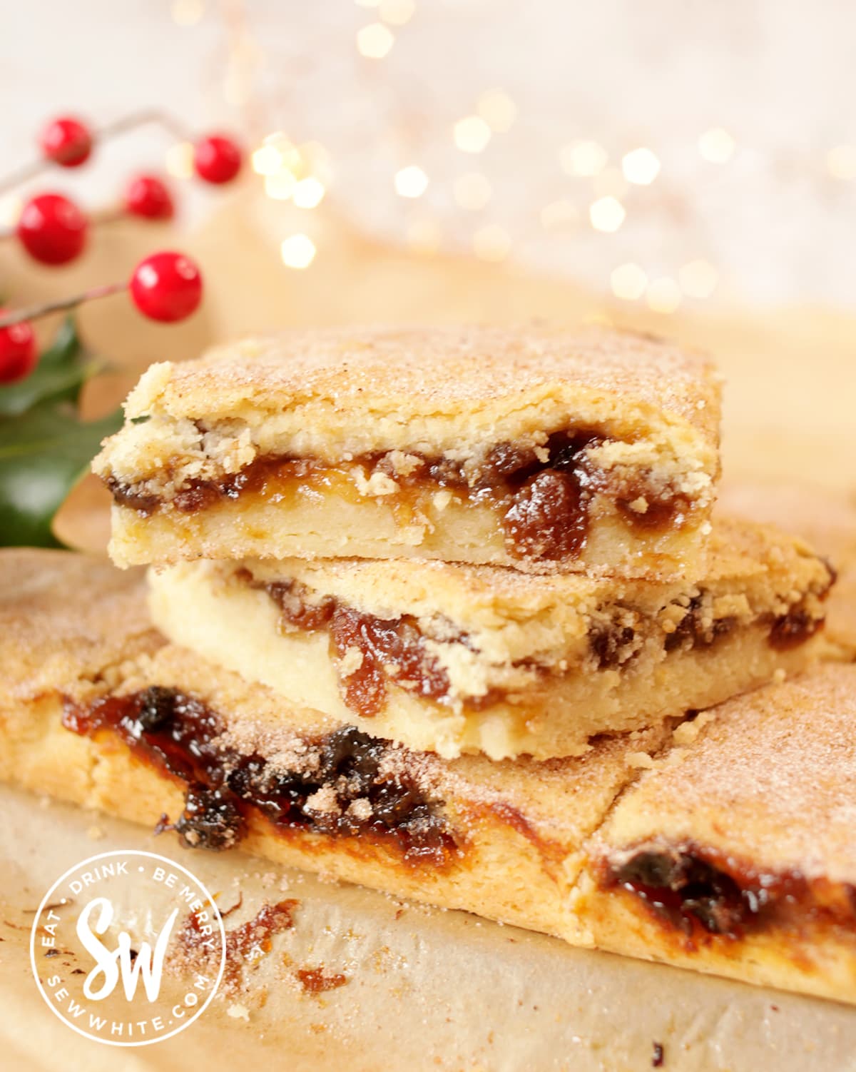 Mincemeat Shortbread Recipe - Sew White