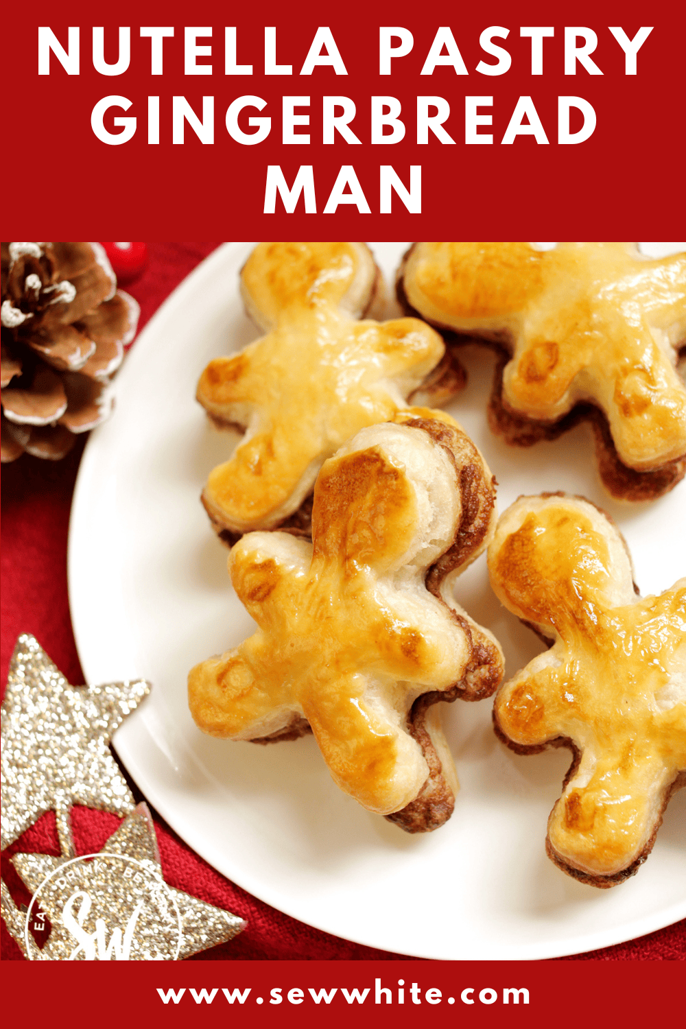 Puff Pastry Gingerbread Man Recipe - Sew White